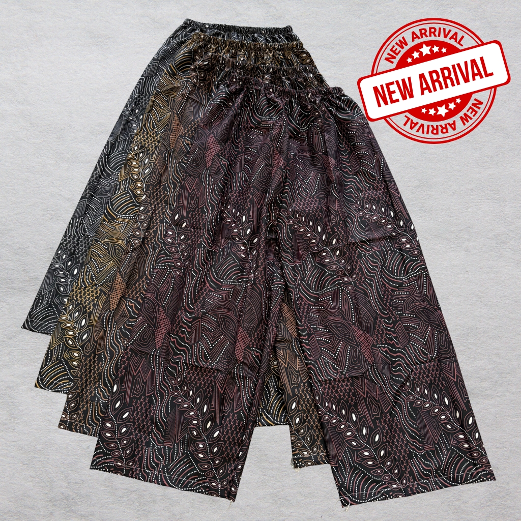 QQ HOUSE Seluar Batik Palazzo / Palazzo Pants / Batik Seluar Labuh ...