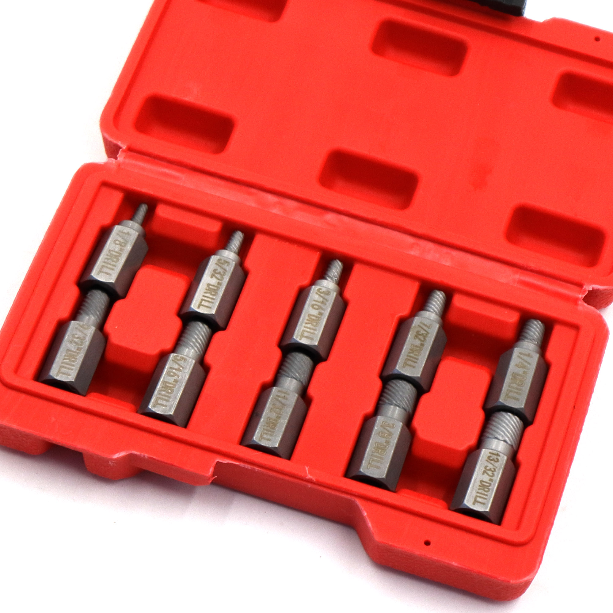 10 Pieces Hex Bolt Extractor Set Damaged Set Hex Head Broken Bolt ...