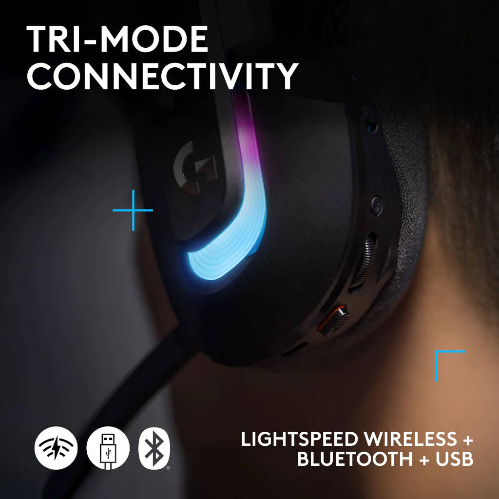 Logitech G522 wireless gaming headset with LIGHTSYNC RGB | Shopee Malaysia