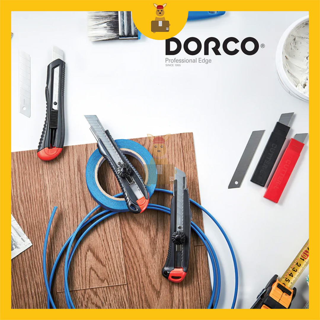 DORCO Professional Edge Utility Knife Cutter Blade Tip Refill Pisau ...