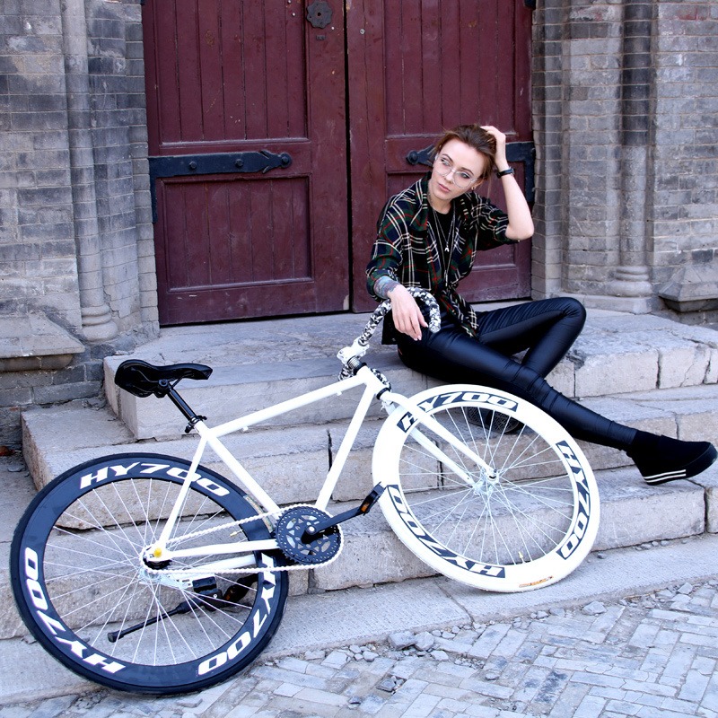 24-inch road bike men's and women's bicycles flexible single-type dead ...