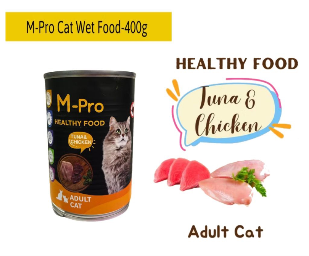 M-Pro Wet Food 400G Premium Cat Canned Food 400g / Makanan Basah Kucing ...