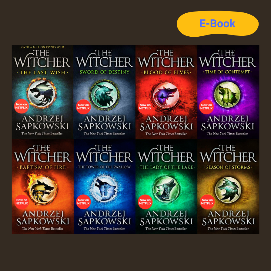 The Witcher Series: The Complete Collection (8 Novels) | Shopee Malaysia