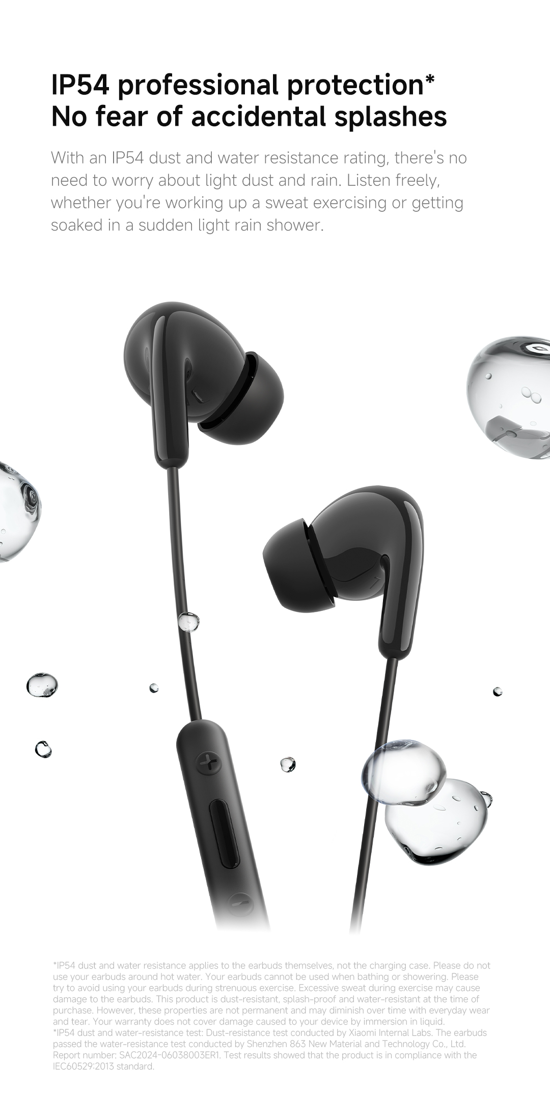 Xiaomi Type-C Earphones with microphone/botton control/wired earphones ...