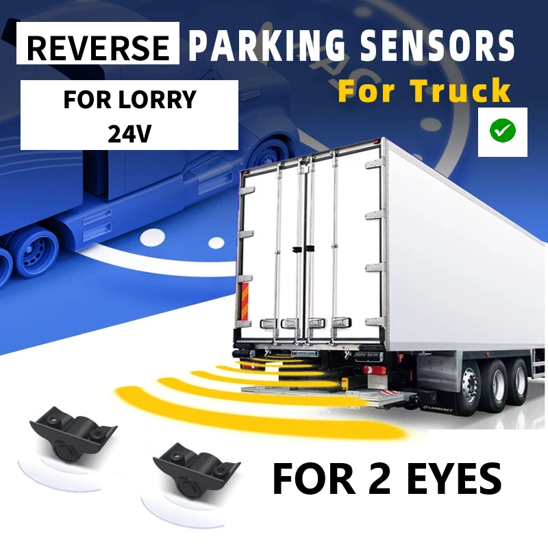 Reverse Sensor 24V Lorry Truck Parking Sensor Reversing Sensor For 2 ...