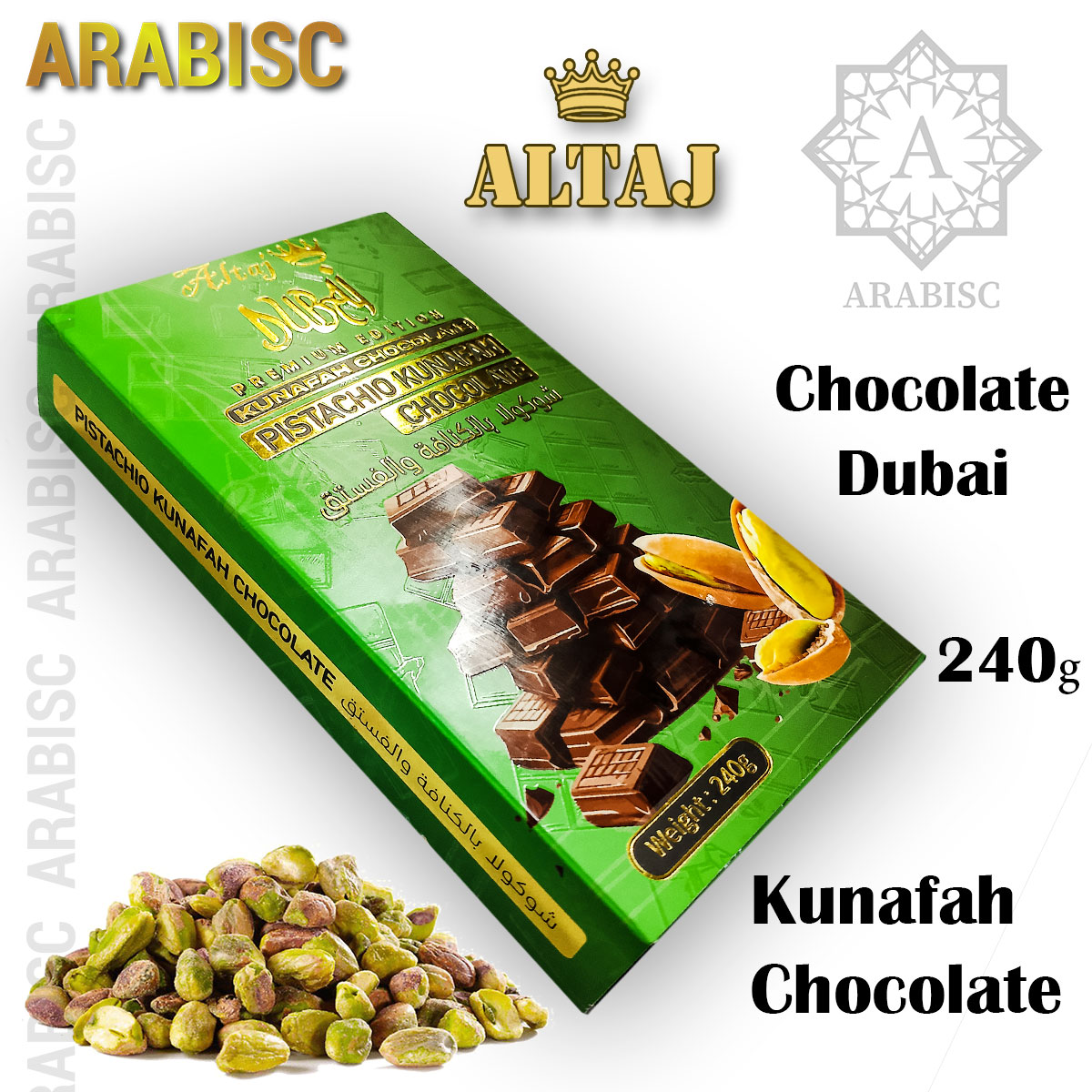 Altaj premium pistachio - Chocolate Kunafa - Viral malaysian dubai fix ...