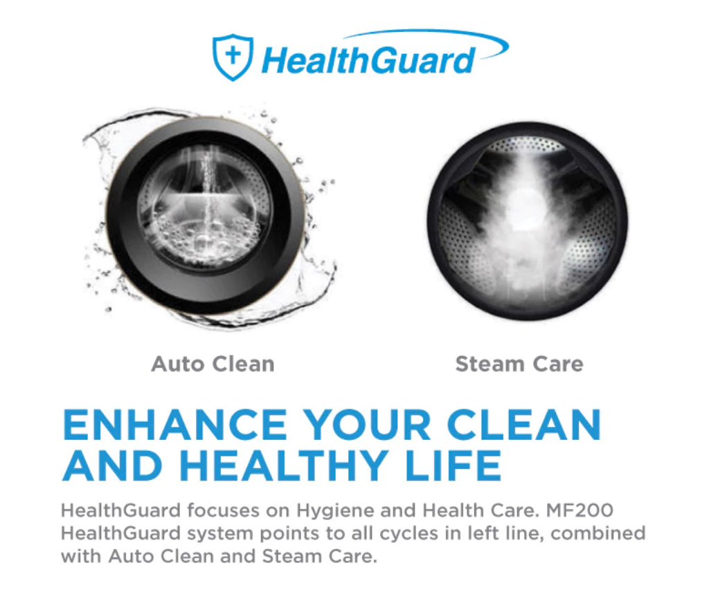 [FREE SHIPPING] Midea 10KG / 7KG Combo Washer Dryer 2 In 1 Inverter ...