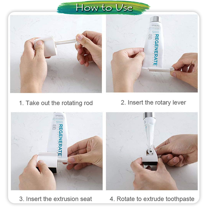 [Little B House] Rolling Tube Squeezer Toothpaste Squeezer Toothpaste ...