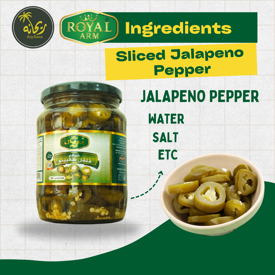 Royal Arm Jalapeno Pepper Pickles / Sliced Jalapeno Pepper Pickle ...
