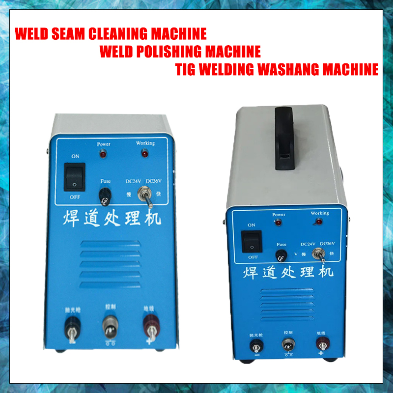 WELD SEAM CLEANING MACHINE / WELD POLISHING MACHINE / TIG WELDING ...