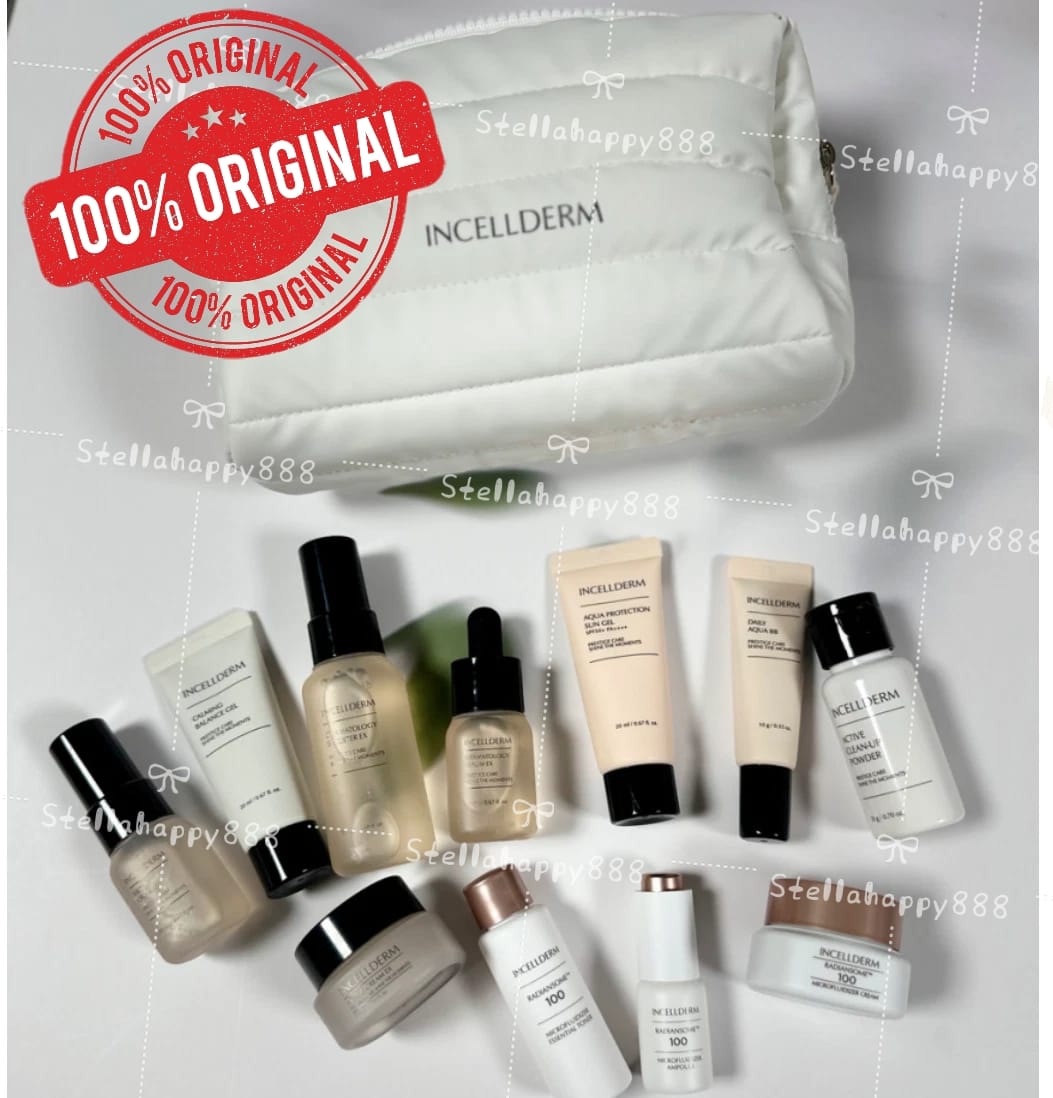 NEW [INCELLDERM] Ritual Travel Kit 11 piece SET Riman | Shopee Malaysia