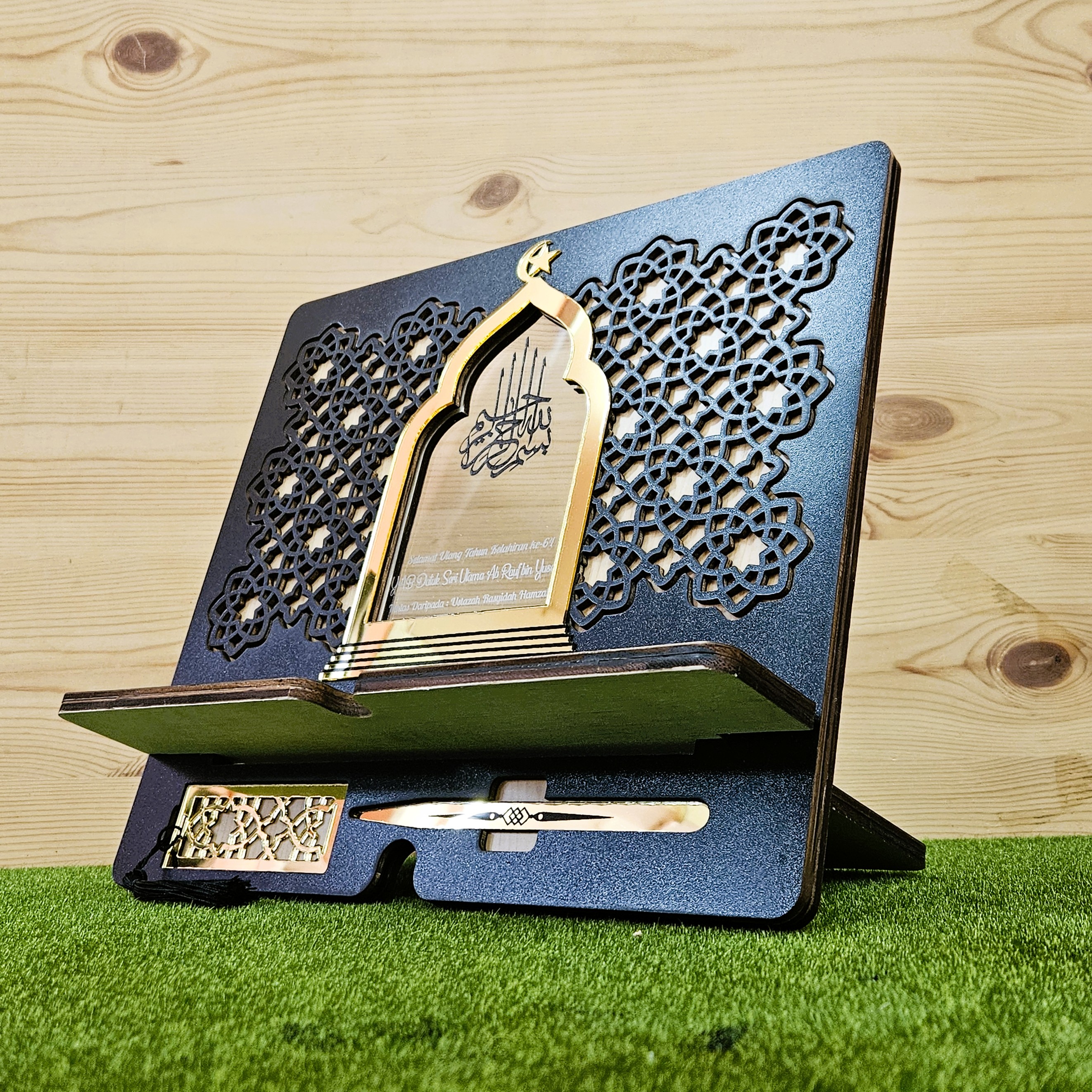 Laser Ukir Studio Rehal Hibrid Special Edition Black Gold Wooden ...