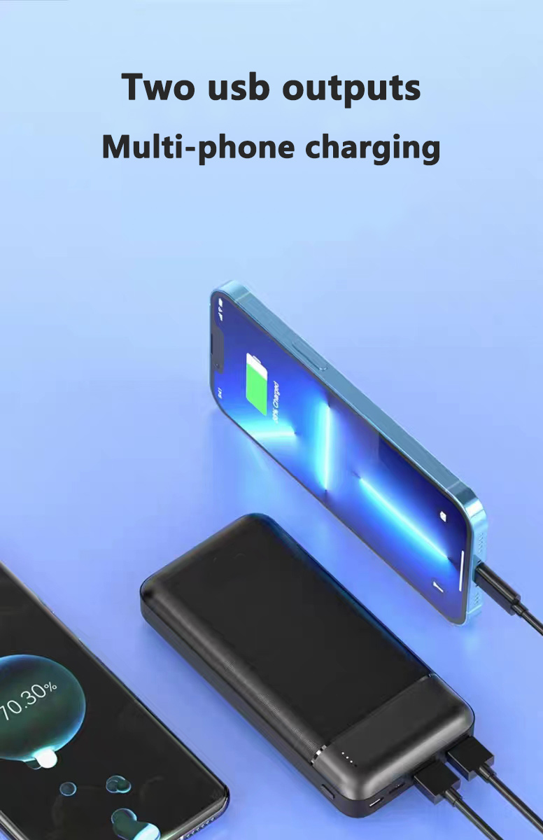 【CCC Certification】Brand Powerbank 50000mah original fast charging type ...