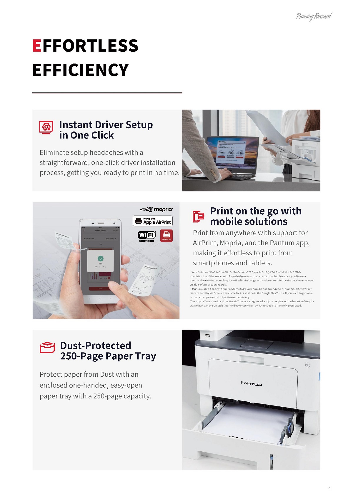 Pantum BM5100ADW Multifunction Mono Laser Printer (Print/Scan/Copy/ADF/Duplex/USB/Network/WiFi ...