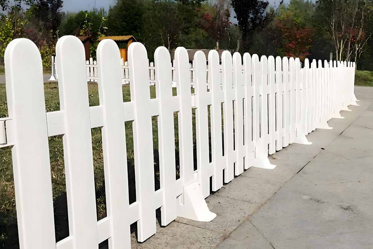 Pagar Taman PVC Putih | Garden Border Fence | Lawn Flower Bed Edge ...