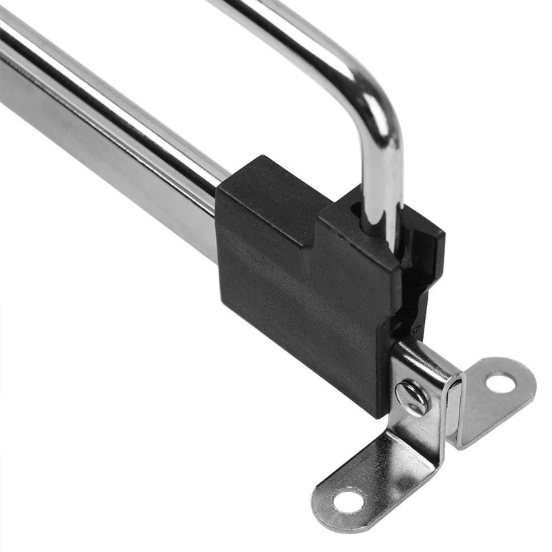 12in/16In Retractable Cabinet Hanging Clothes Rail Pull Out Sliding ...