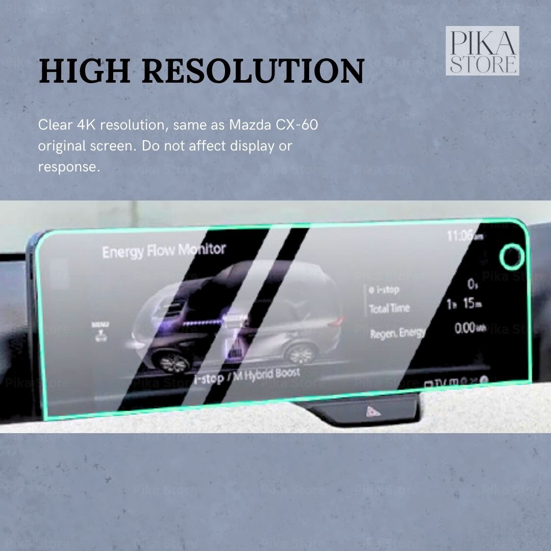 Mazda CX60 Screen Protector Tempered Glass Infotainment Screen ...
