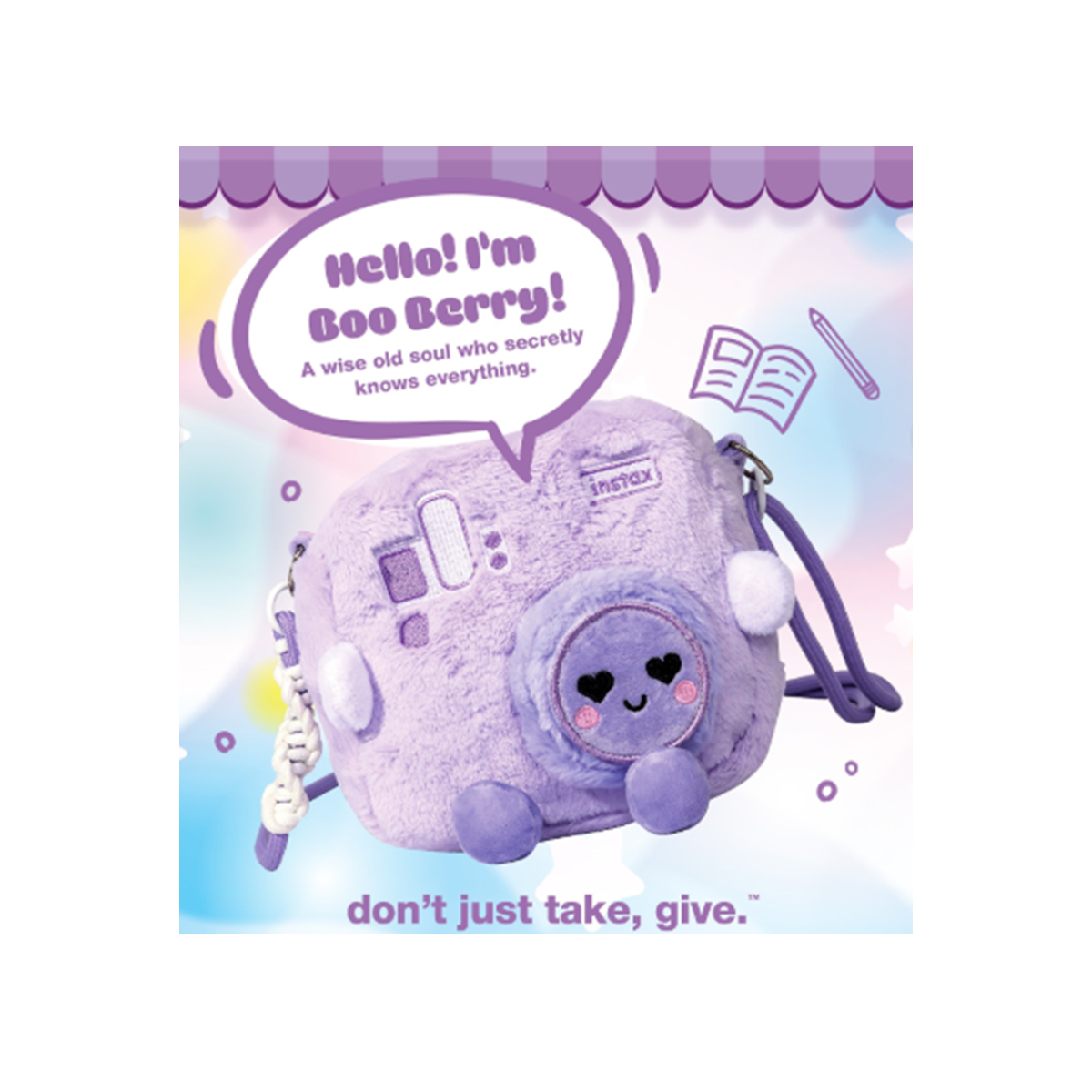 Fujifilm Instax Mini 12 Mello Buddies Kit Instant Camera Bundle with ...