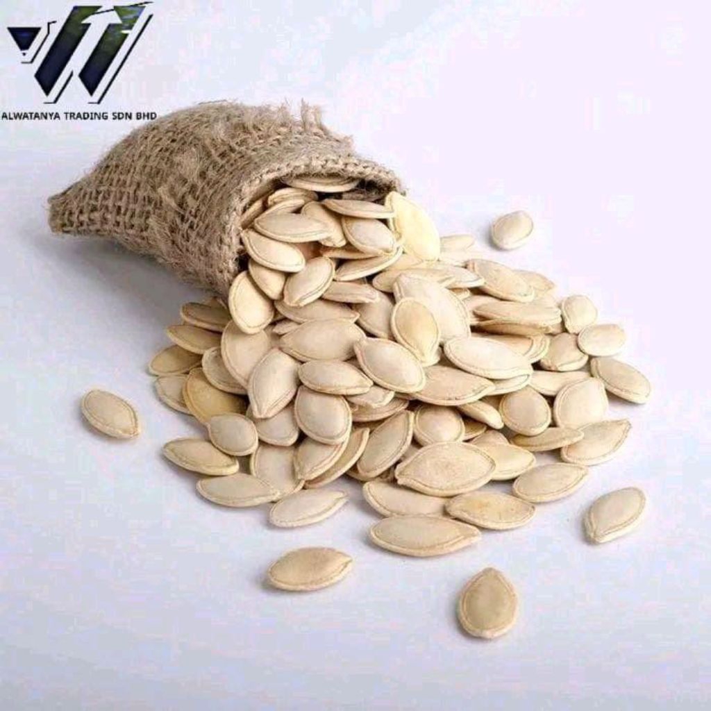 Snow White Arabic Pumpkin Seeds Kuaci Labu Putih {HALAL}- 1 kg / 500g ...