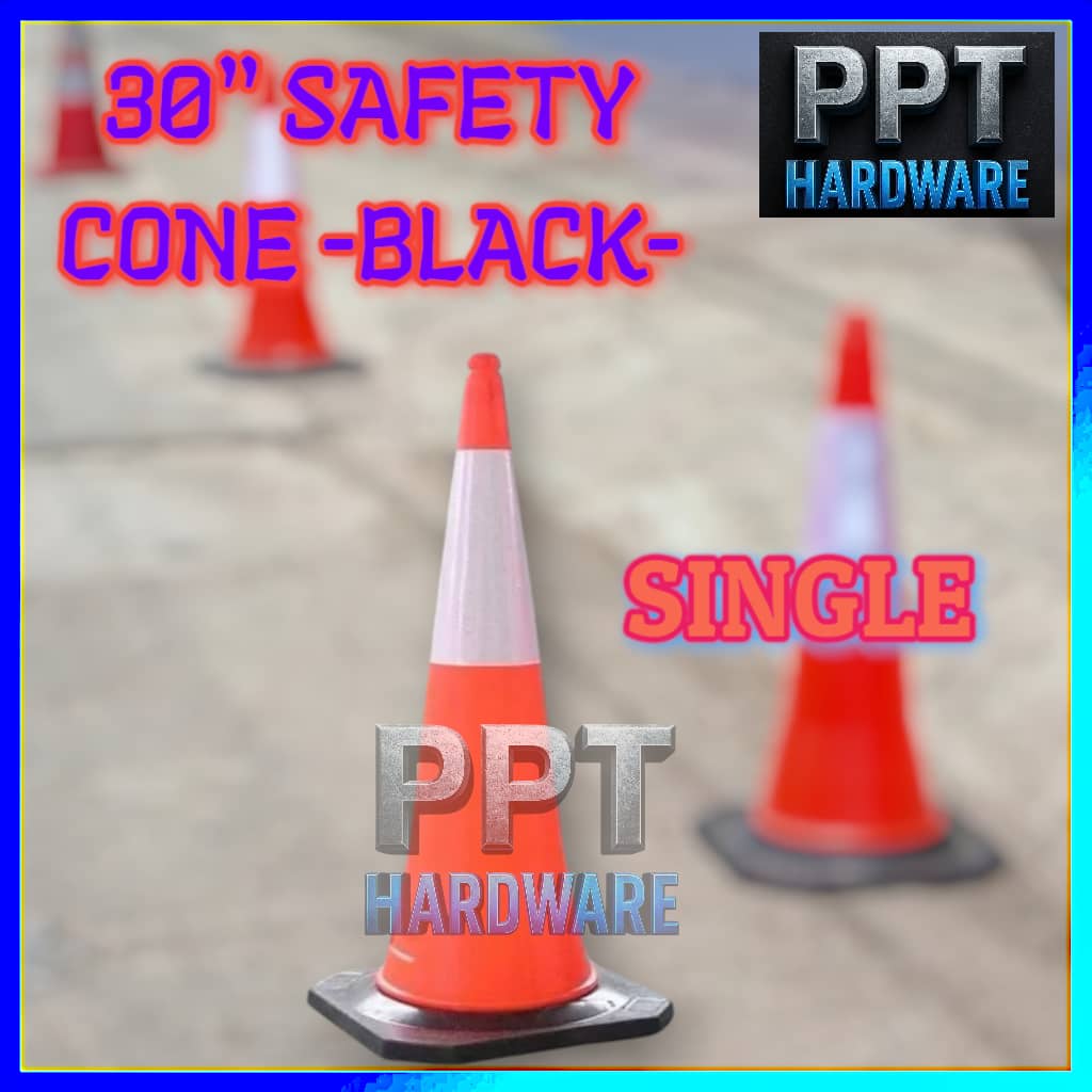 30"/75cm Heavy Duty Safety Cone Road Cone Traffic Cone PVC Reflective ...