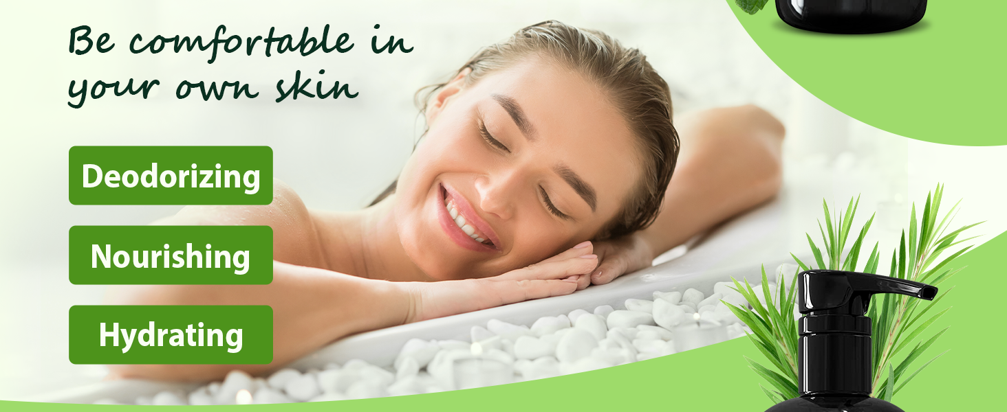 Derma-Nu Soothing Tea Tree Oil Body & Foot Wash — Deep Cleansing Daily ...