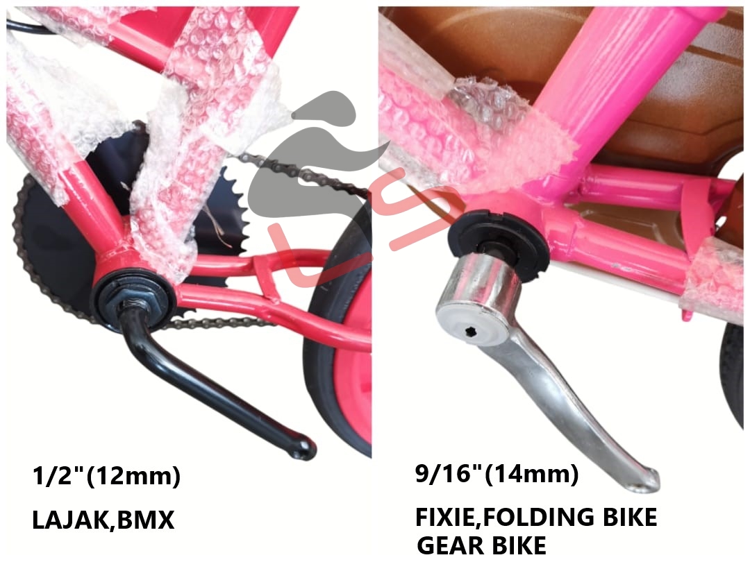 Kids Bike Color Pedal Basikal Budak Pedal Warna 1/2" 9/16" (sepasang ...