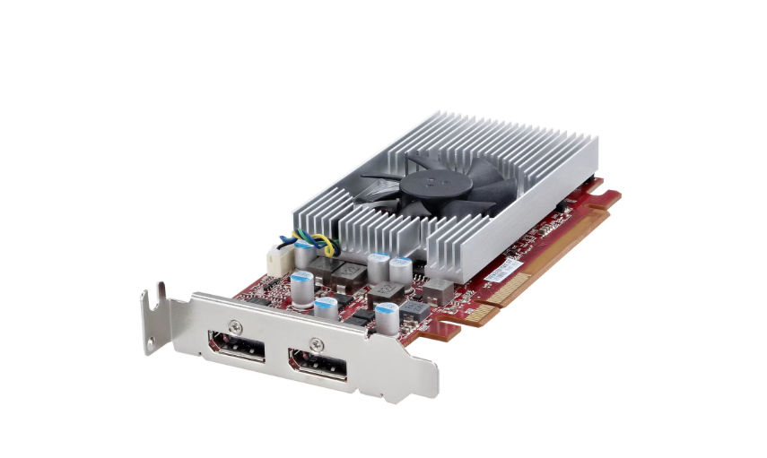 Dell AMD® Radeon™ RX 6300, 2 GB GDDR6, half height, PCIe 4.0x4, 2 DP ...