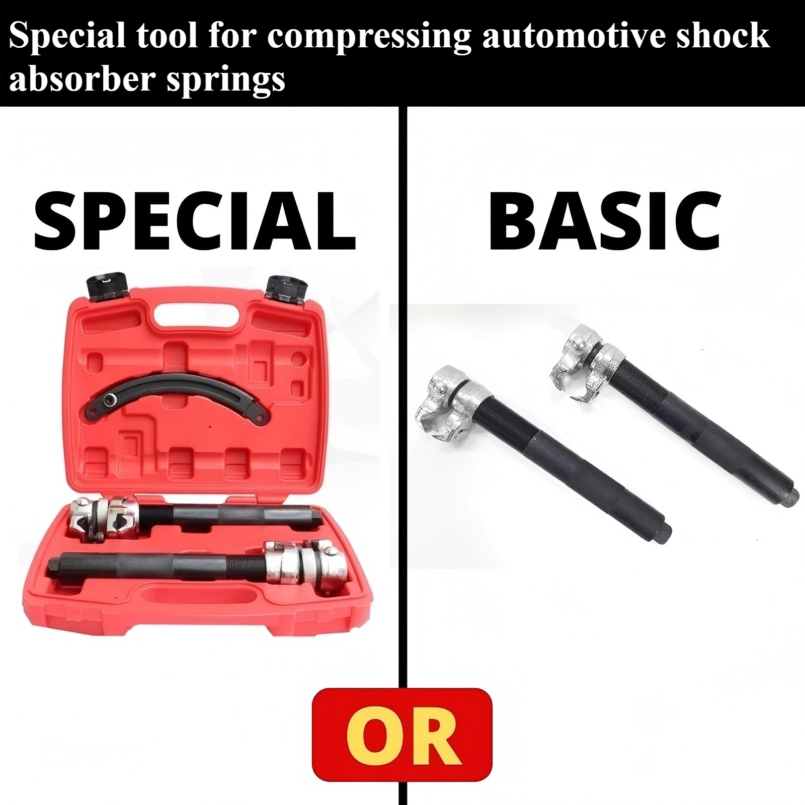 Heavy Duty 280mm Hook Coil Spring Compressor Jaws / Car Special Tool ...