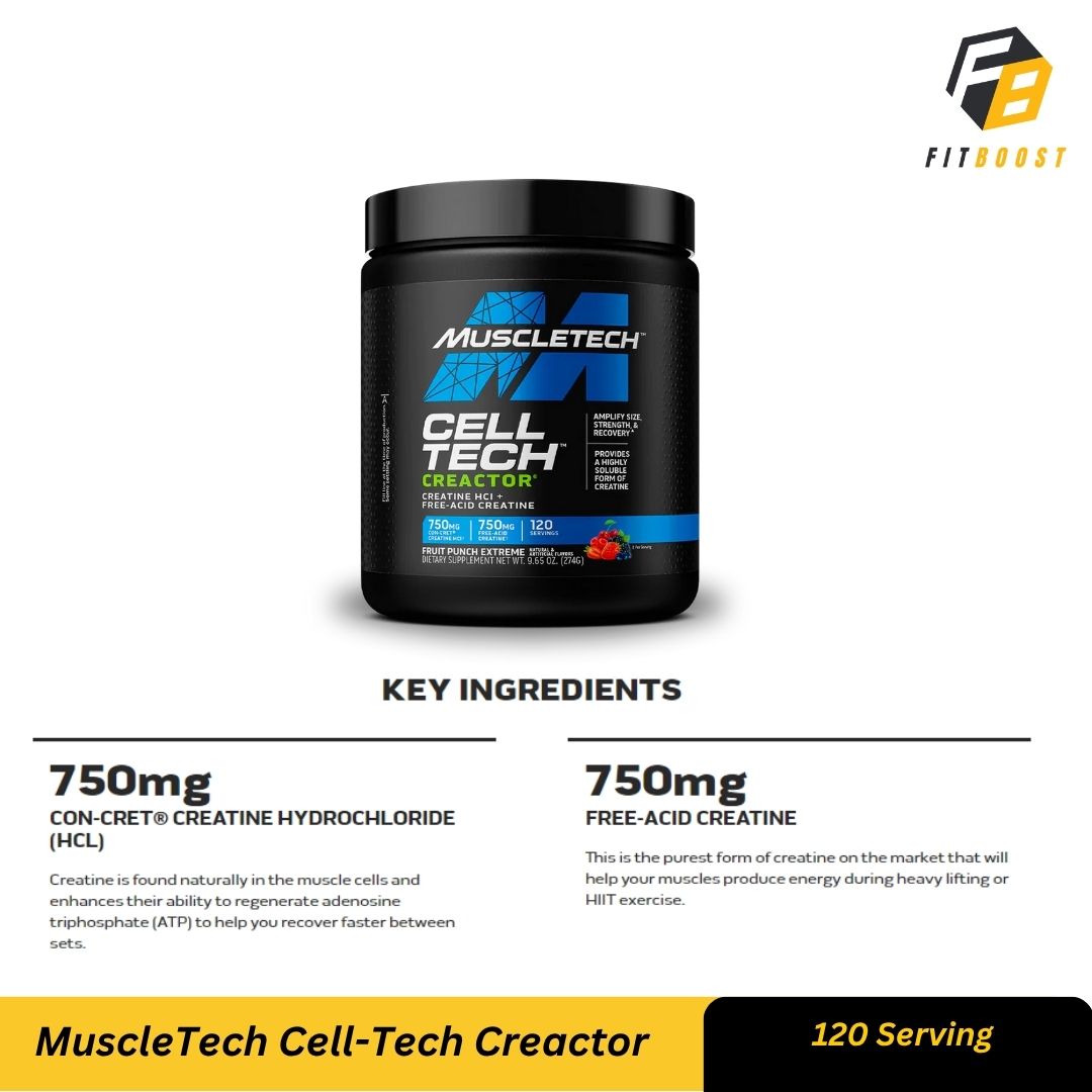 MuscleTech Cell-Tech Creactor 120 Serving | Shopee Malaysia