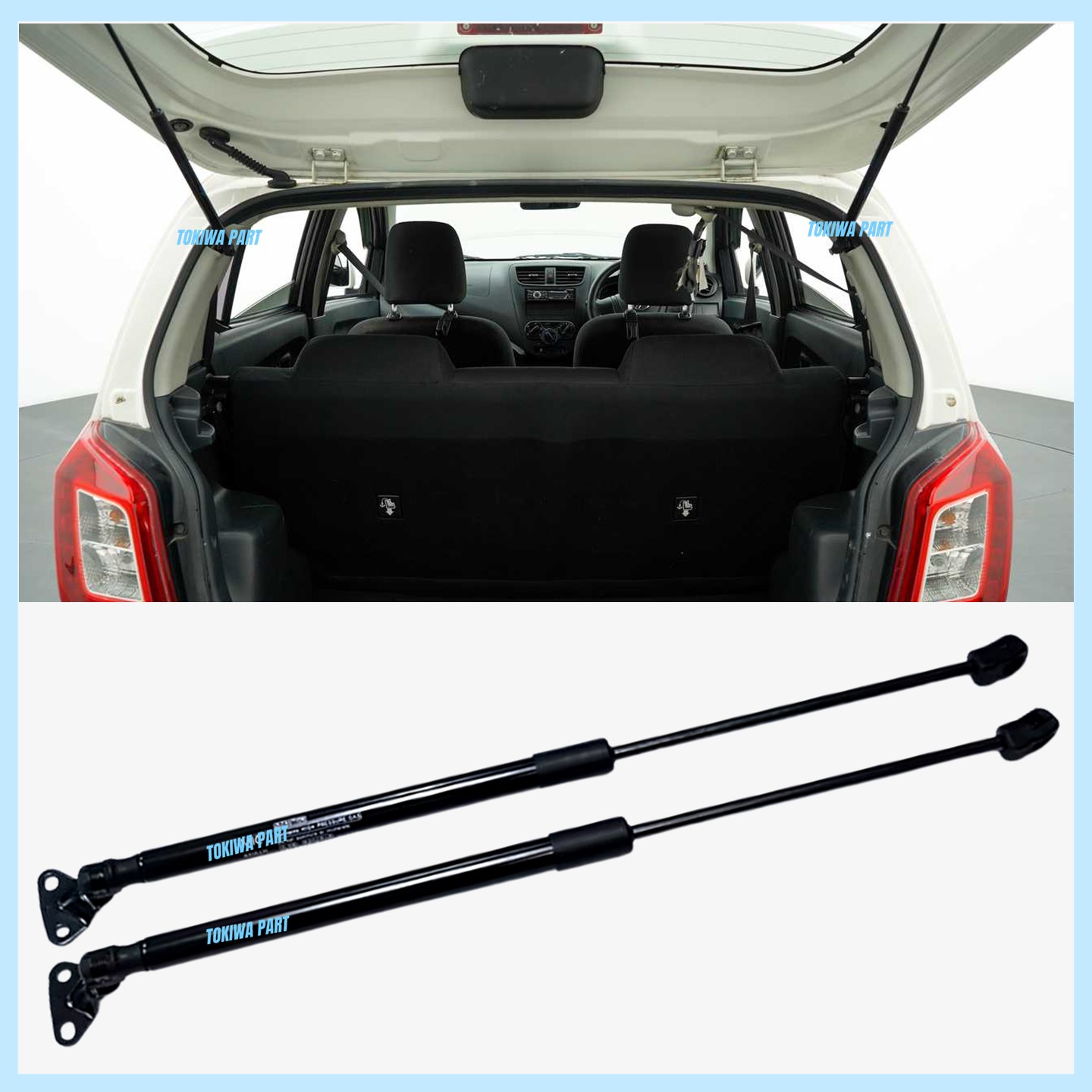 Perodua Axia All Model Boot Absorber Rear Bonnet Damper Gas Spring Set ...