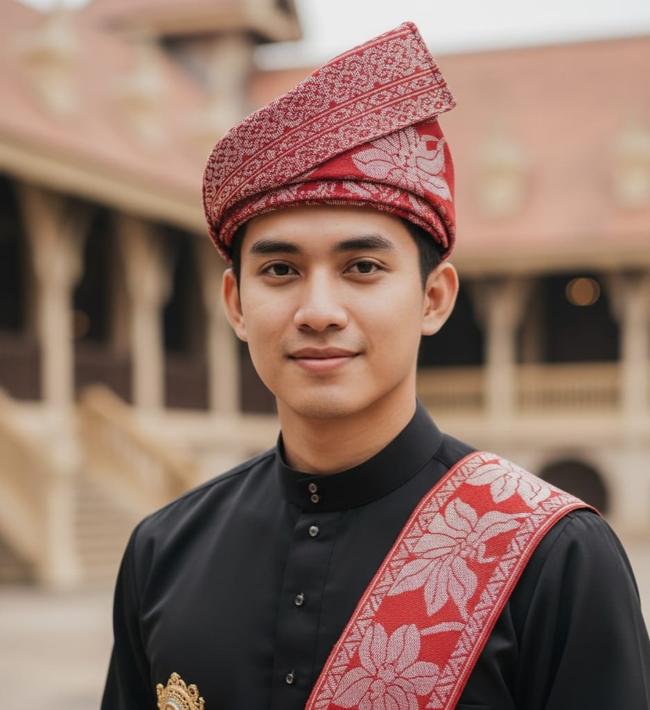 Tanjak Dewasa Exclusive, Adjustable Size, Tengkolok Songket Tenun ...