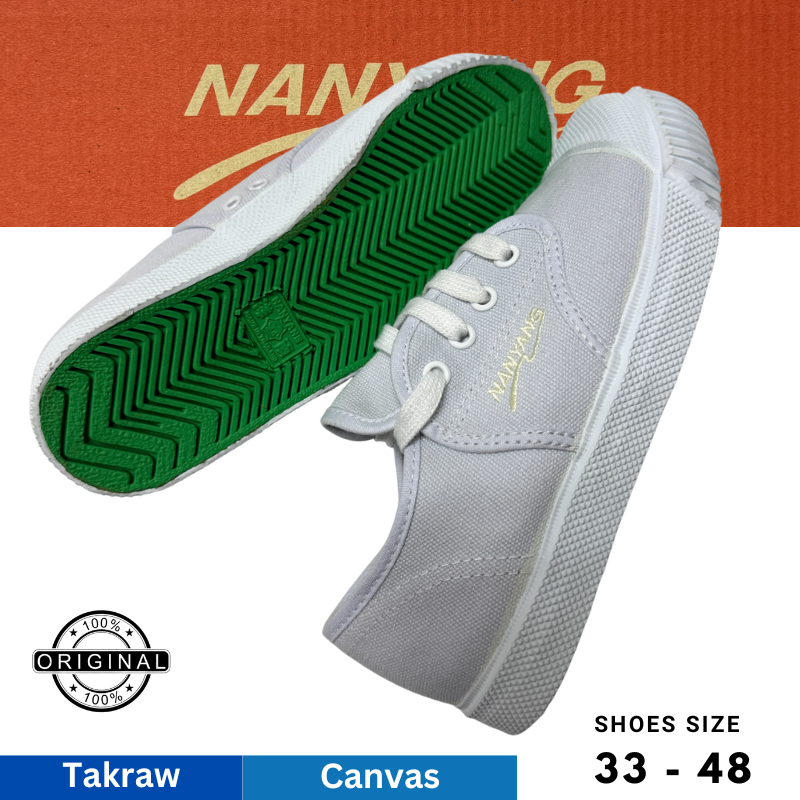 (Size 33-48) NANYANG Original Kasut Takraw Bola Sepak Kasut Sekolah ...