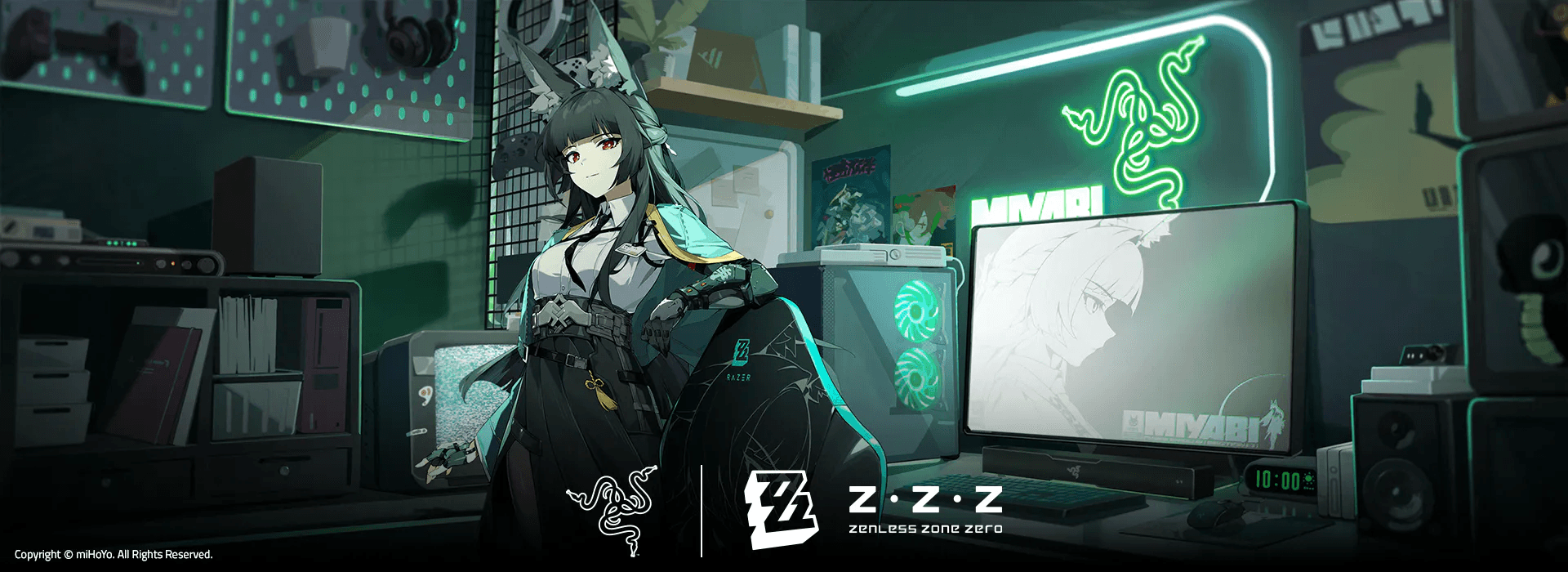 Razer Zenless Zone Zero Edition Series - BlackWidow V4 X Keyboard ...