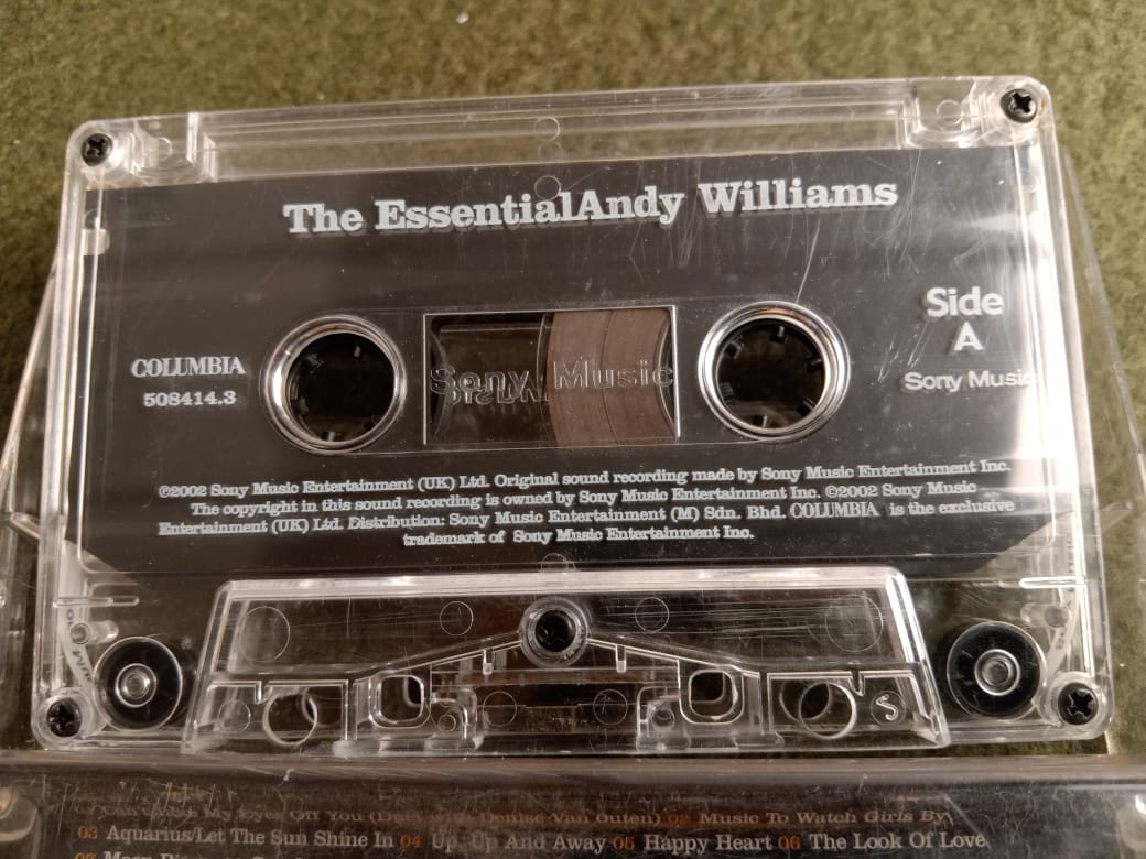 THE ESSENTIAL ANDY WILLIAMS CASSETTE TAPE | Shopee Malaysia