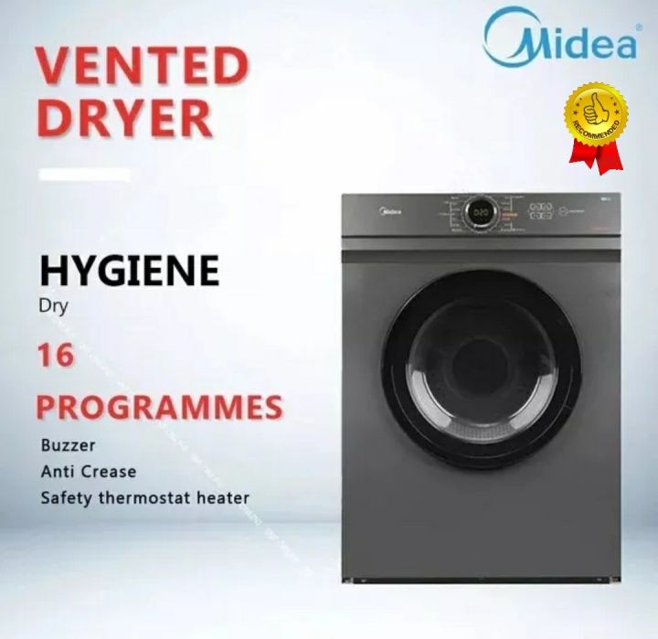 MIDEA VENTED DRYER 7KG MD-100A70 | Shopee Malaysia