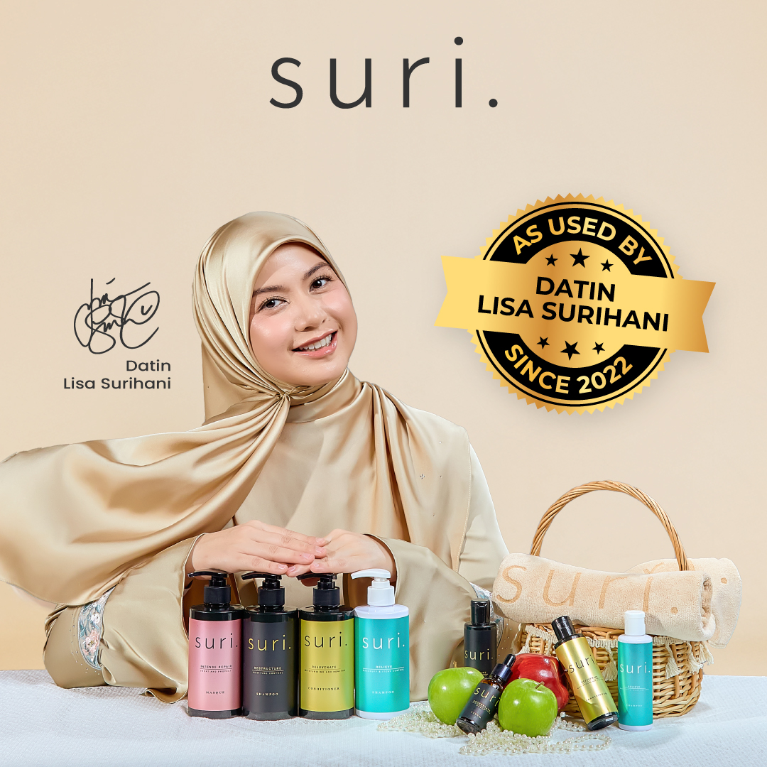 SURI Restructure Hair Fall Control Shampoo (300ml) Anti Hair Loss ...