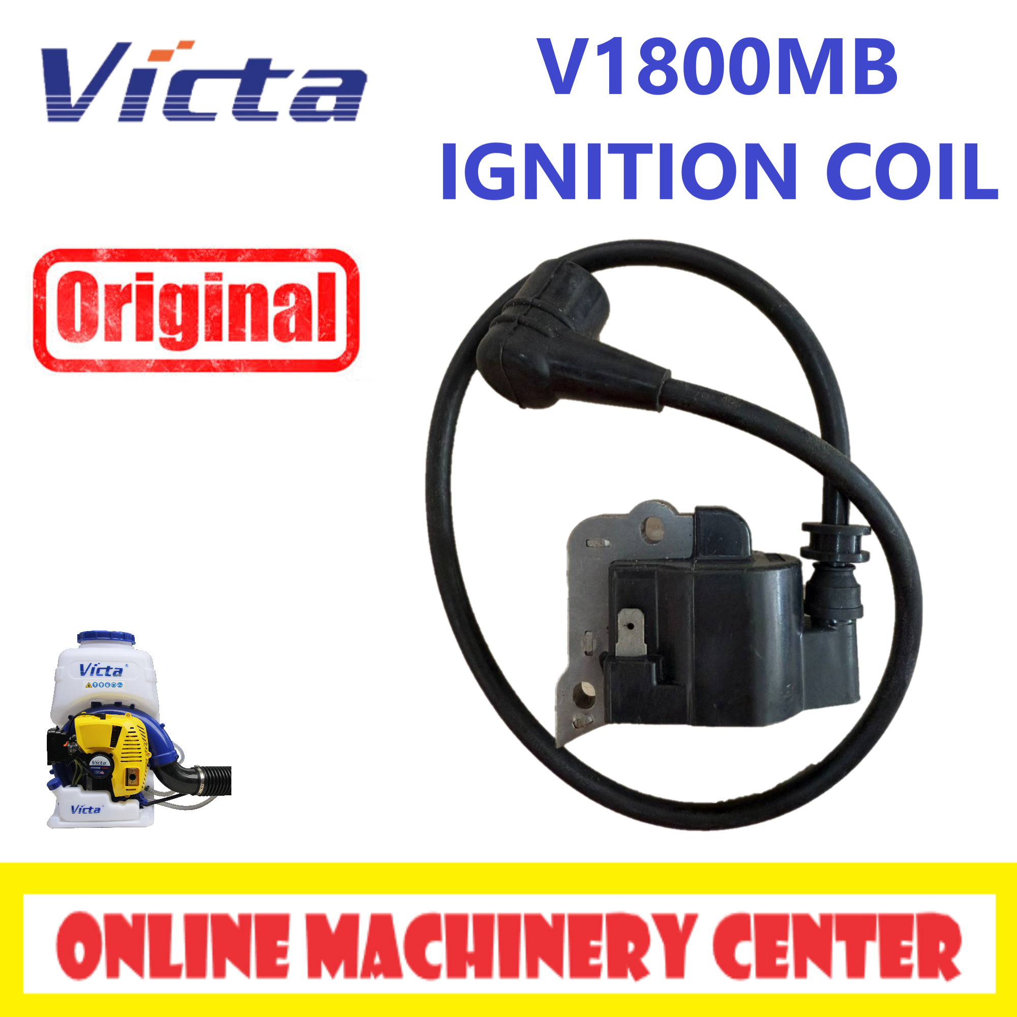 ORIGINAL IGNITION COIL FOR V1800MB MIST BLOWER COIL PLUG PAM RACUN ...