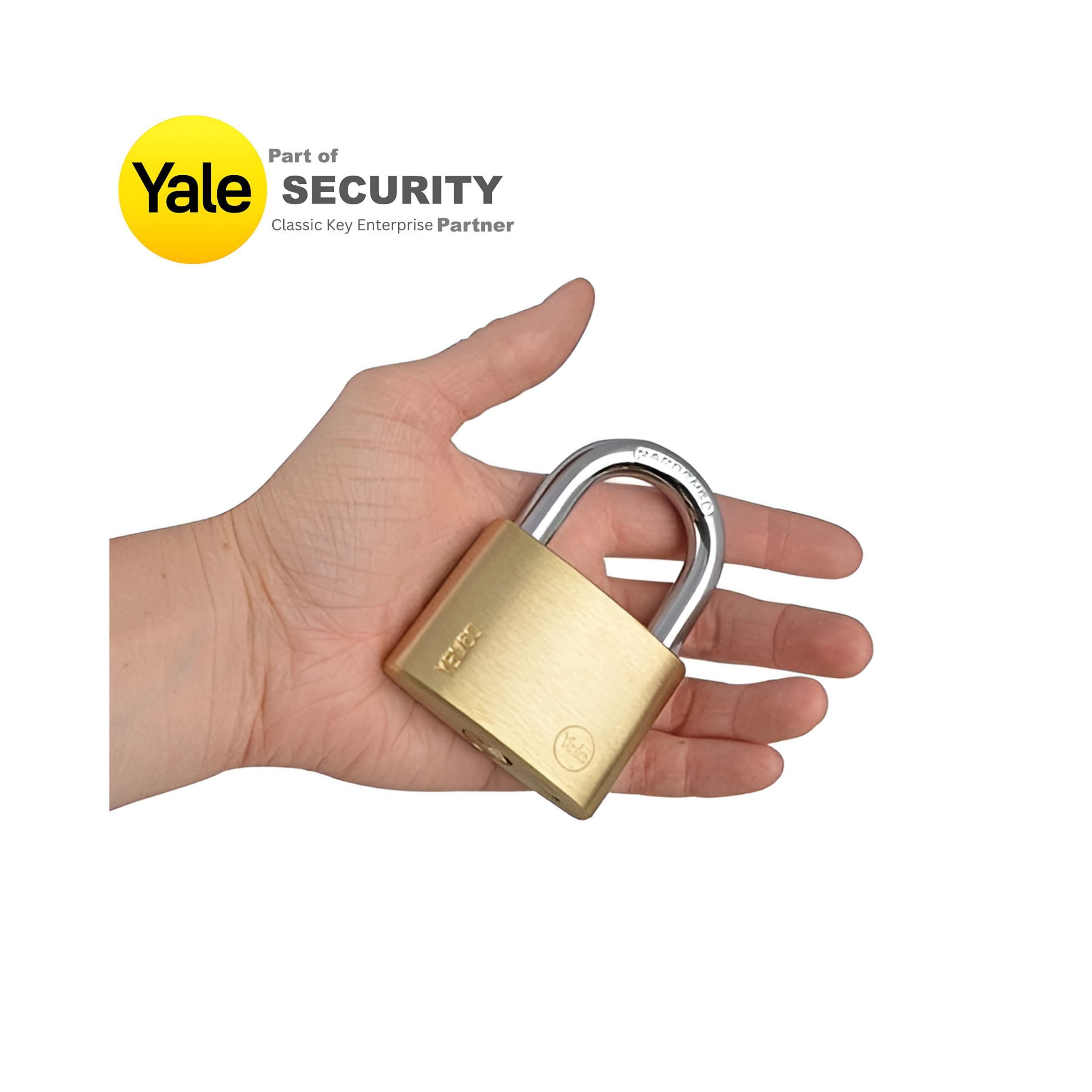 Yale pad lock kunci grill besi pintu YE1-60-132-1 Solid Brass 60mm ...