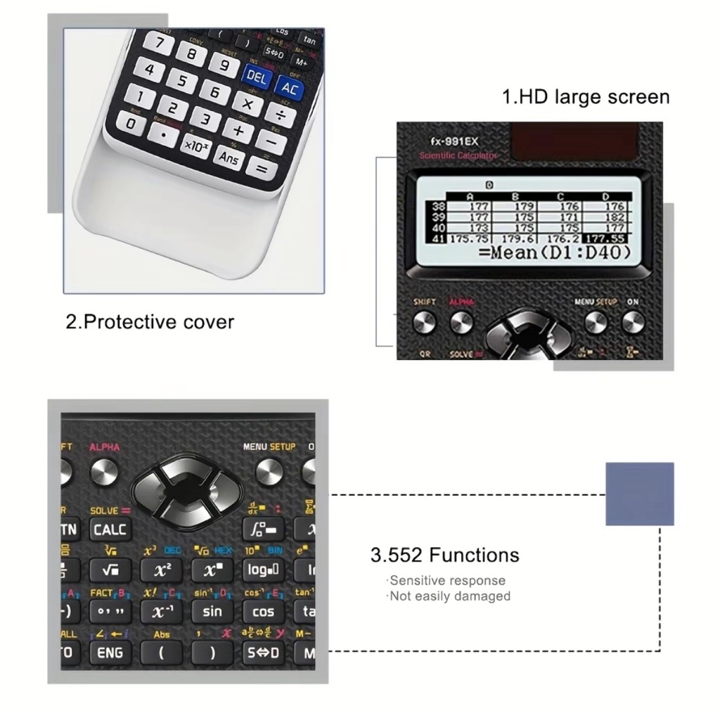 Casio Scientific Calculator Fx-991Ex Classwiz Original | Shopee Malaysia