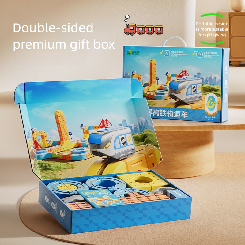 100pcs Kid's DIY Electric Train Track Toy Magnetic Levitation Train ...