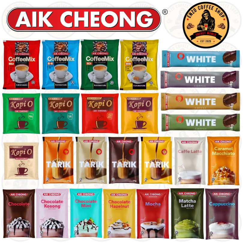 AIK CHEONG KOPI O TRIPLE SACHETS, LOOSE PACK INSTANT COFFEEMIX DRINK ...