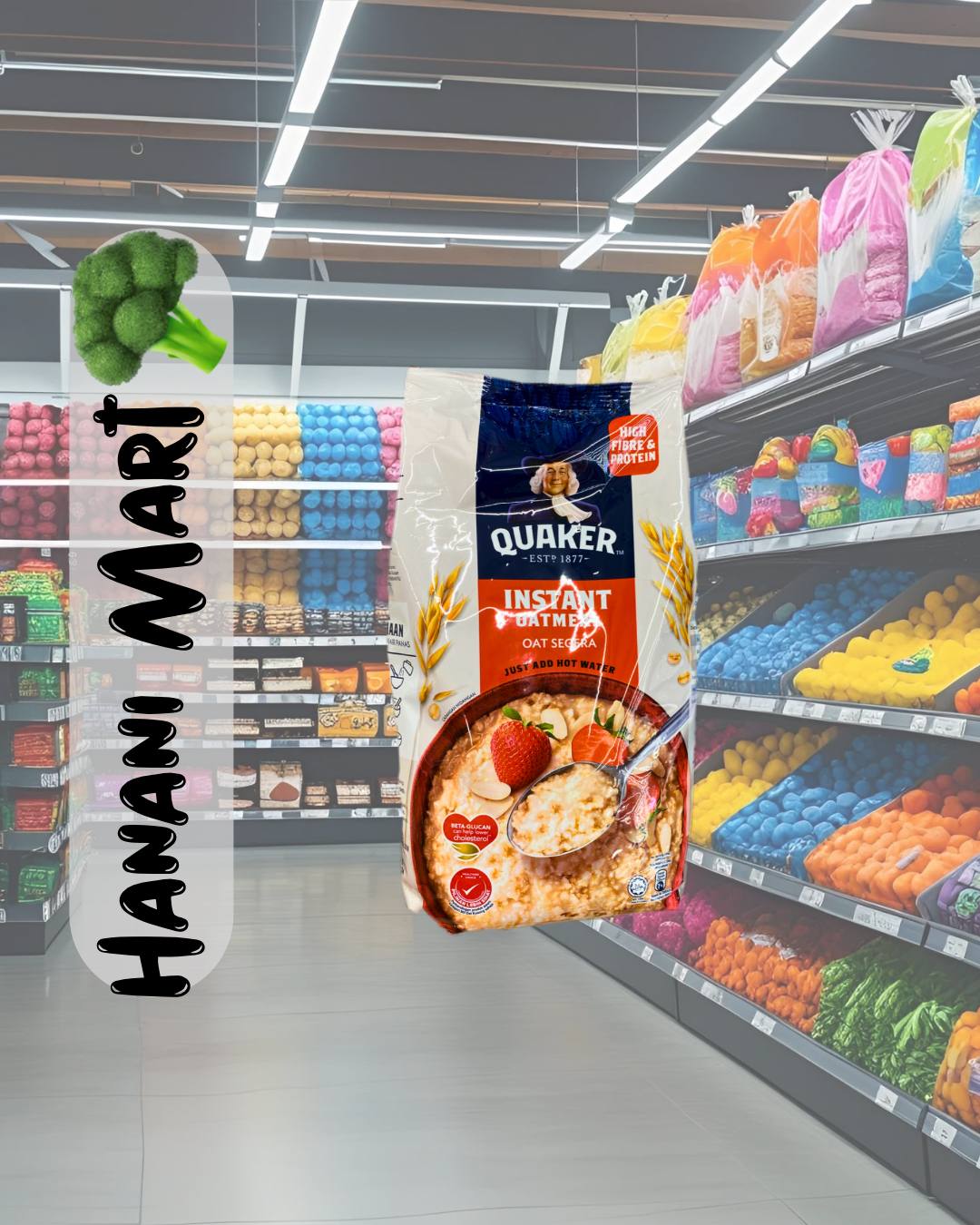 Quaker Instant Oatmeal (1kg) | Shopee Malaysia