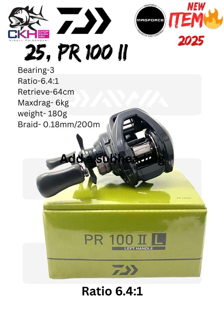 Daiwa PR100 Baitcasting Reels SERIES | Shopee Malaysia