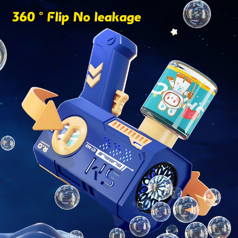 Automated Bubble Gun Luminous Electric Bubble Machine Multi-hole Bubble ...