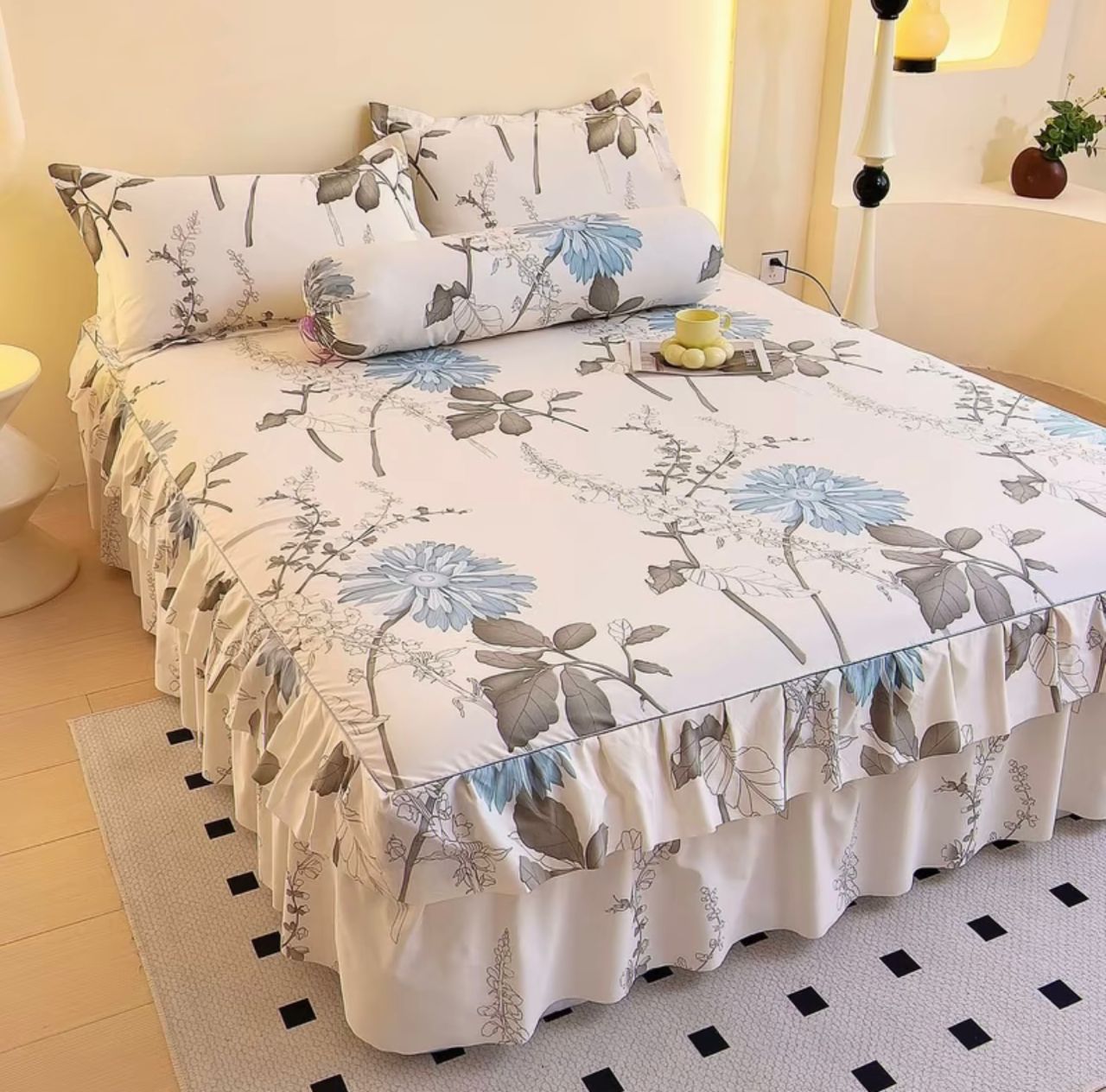 Adrian’s Stok tersedia Cadar 4-in-1 Set Cadar Ropol KING/QUEEN 16inci ...