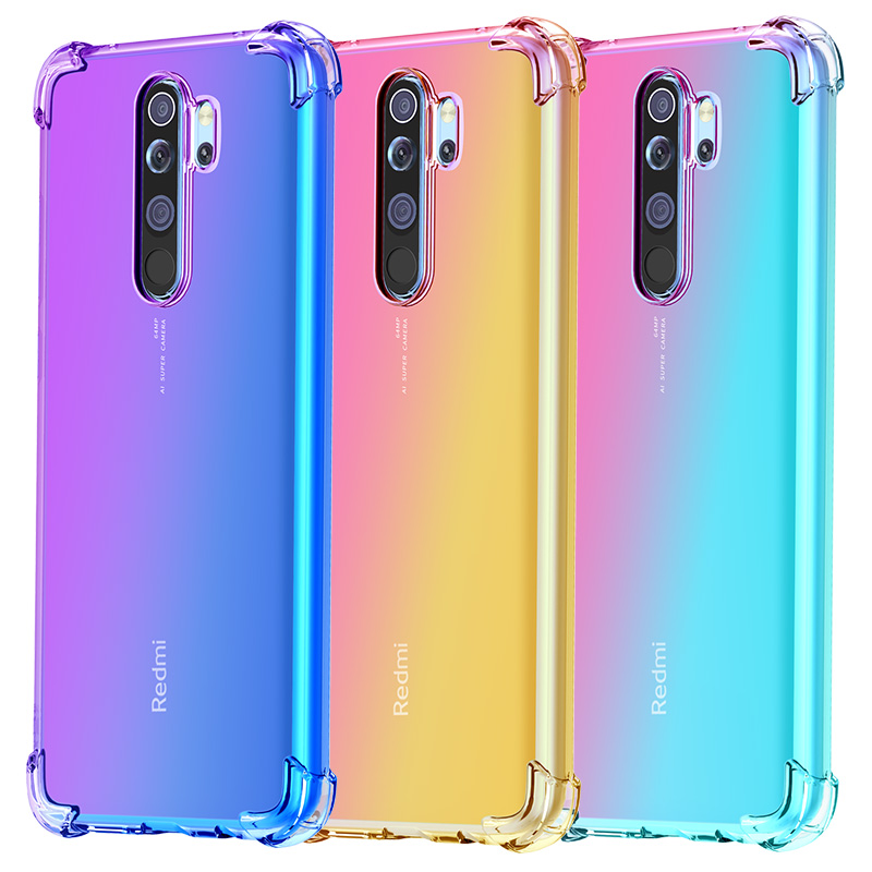 Xiaomi Redmi 8 Note 8 Note 8 Pro Mi A3 Case Rainbow Shockproof TPU ...