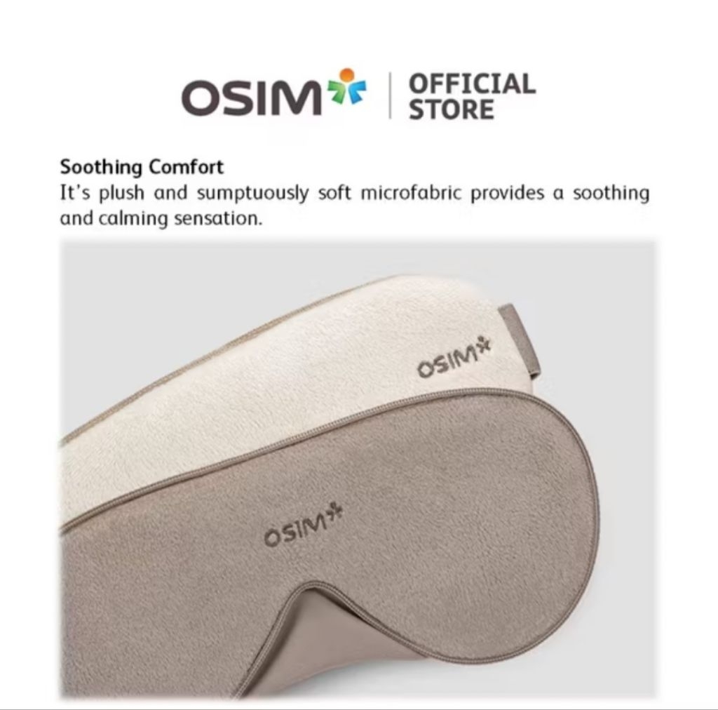 Osim uMask Eye Massager Special Edition / Reduce eyes tension | Shopee ...