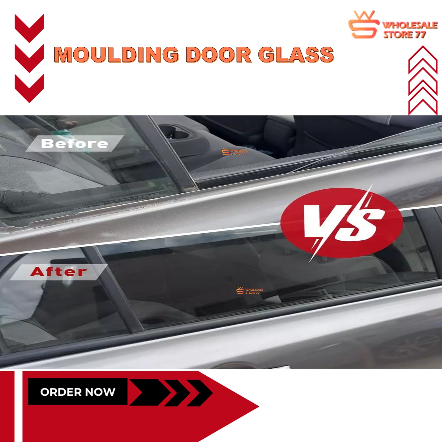 ORIGINAL | TOYOTA AVANZA F600 GLASS DOOR MOULDING 2003-2011 SEAL RUBBER ...