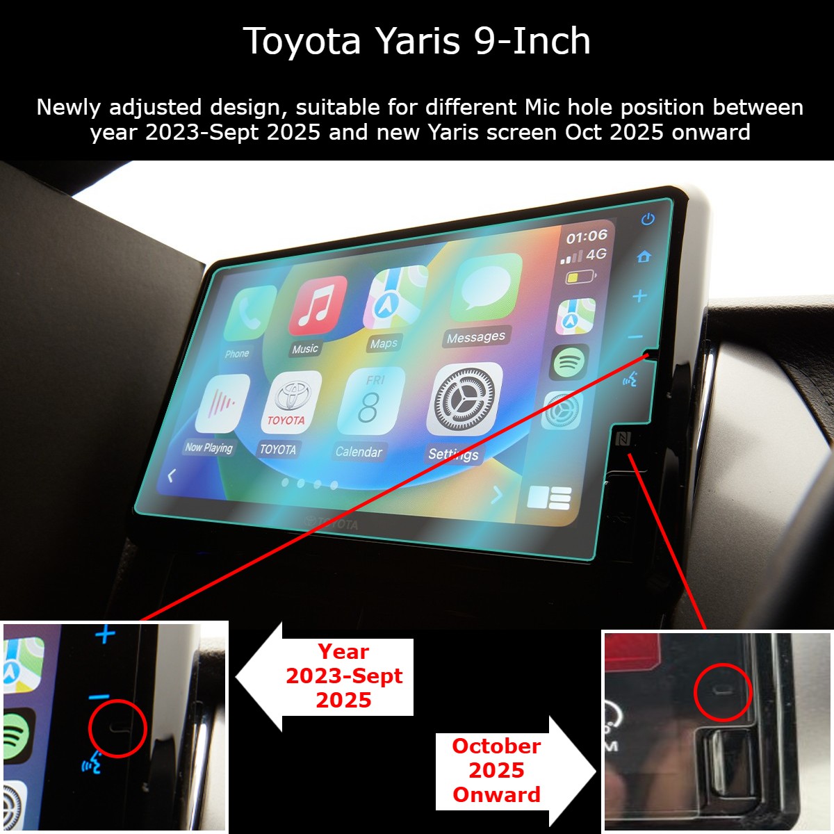 Toyota New Facelift Vios, Yaris & Corolla Cross 2019-2026 Navigation ...