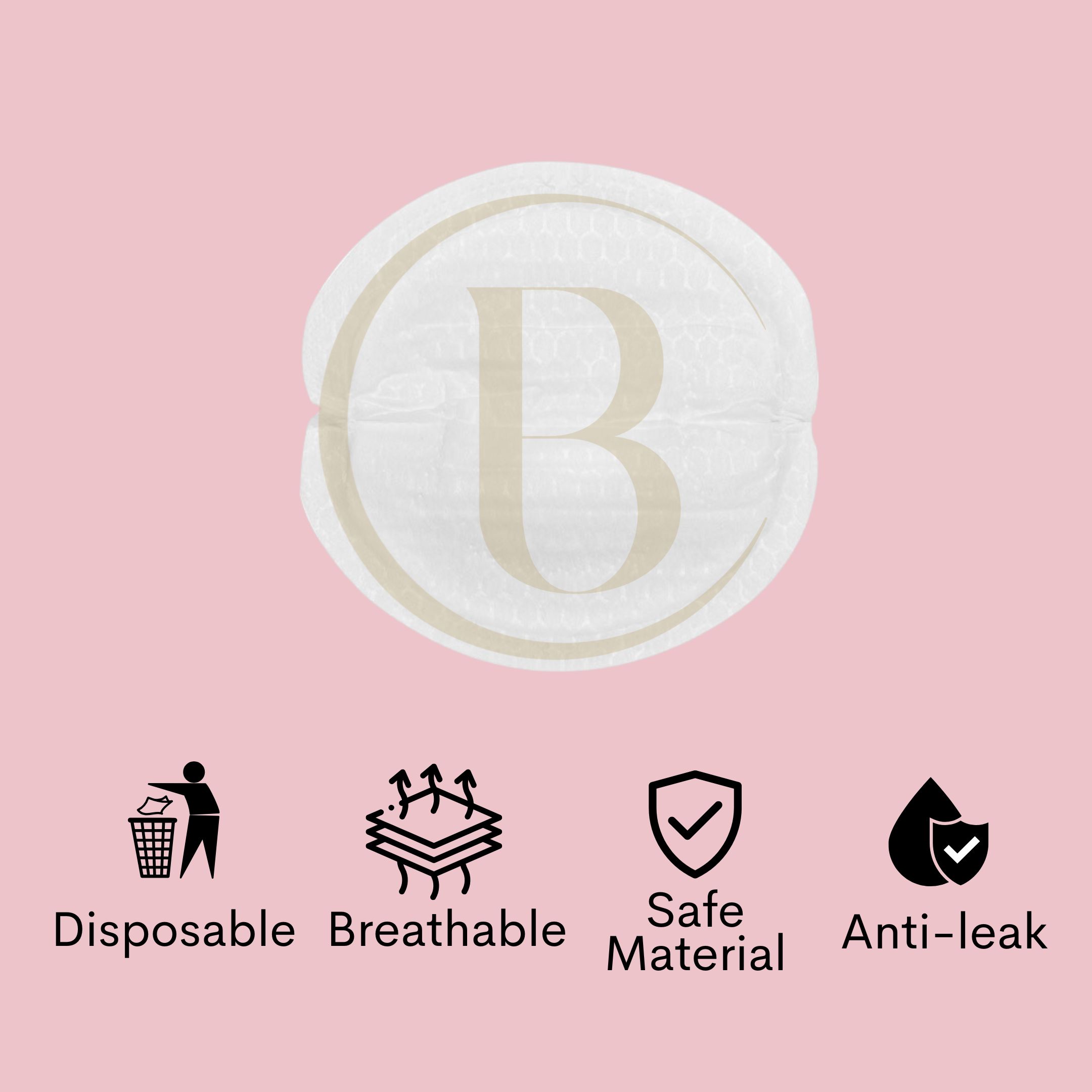 CUDDLEB Breastpad Bersalin Premium Disposable Breast Pad 100pcs ...